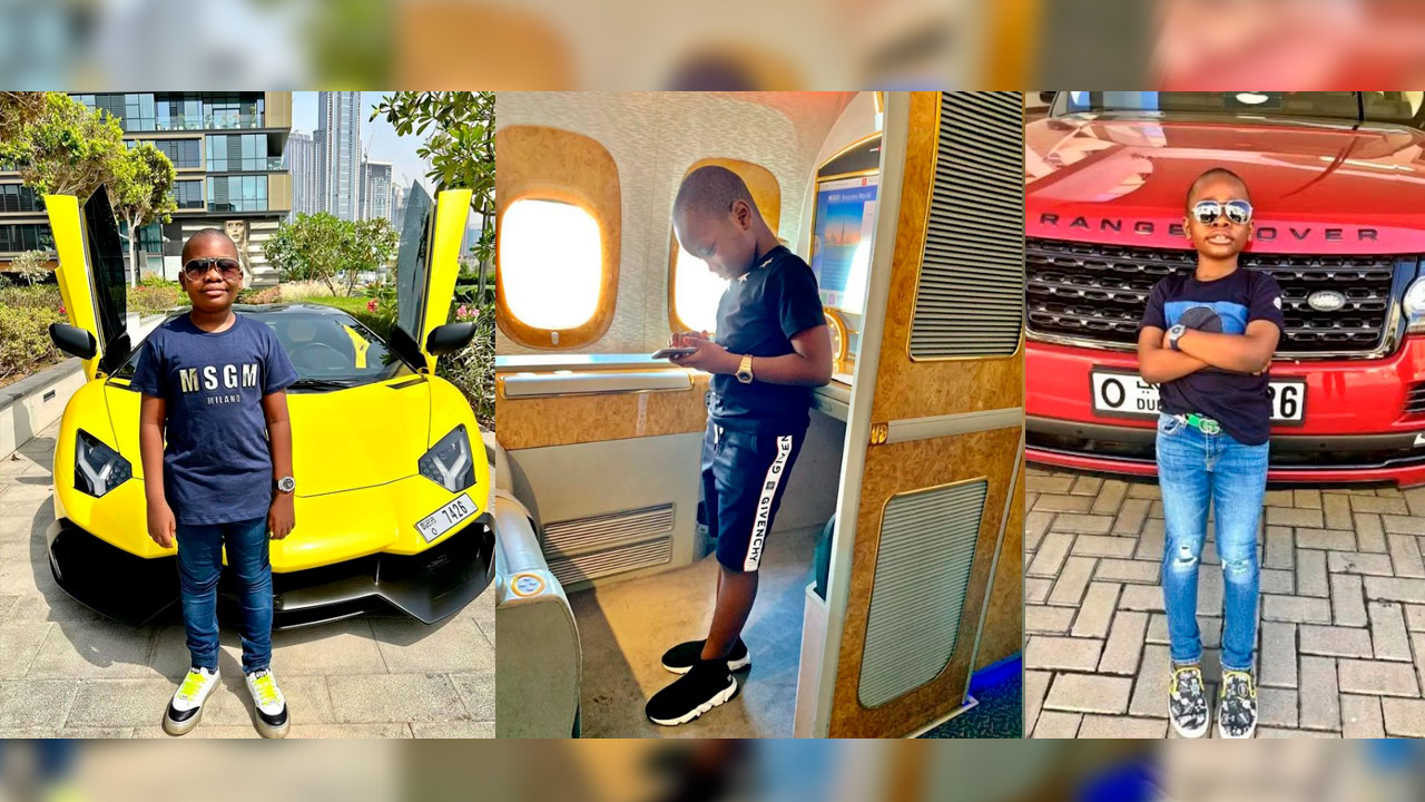 FOTOS: Mompha Jr el niño más rico del mundo una celebridad | Minuto30